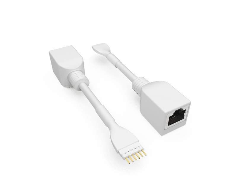 RJ45 to 6-Pin Ethernet Cable Adapter